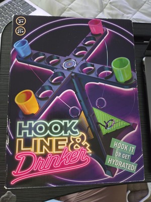 Hook Line And Hydration Party Game | Catch Your Ring Hydration Game | 2 ...