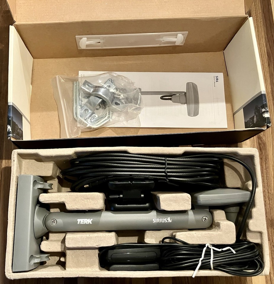 NEW IN BOX Terk SIR6 Outdoor Home Antenna for XM SIRIUS Satellite Radio ...