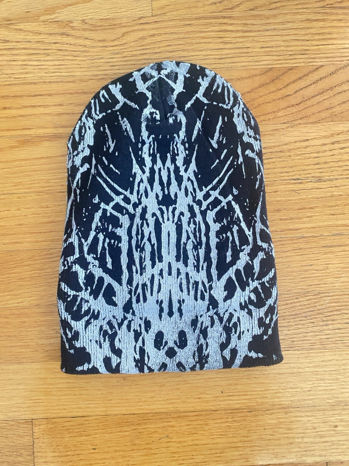 Stunt365 Beanie (Black/White) Screen-printed Unisex (… - Gem