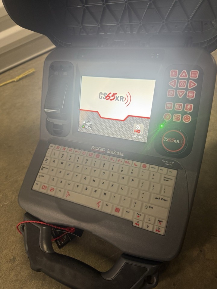 NEW Ridgid 68768 Pipe Inspection Monitor, Seesnake Cs65xr | eBay