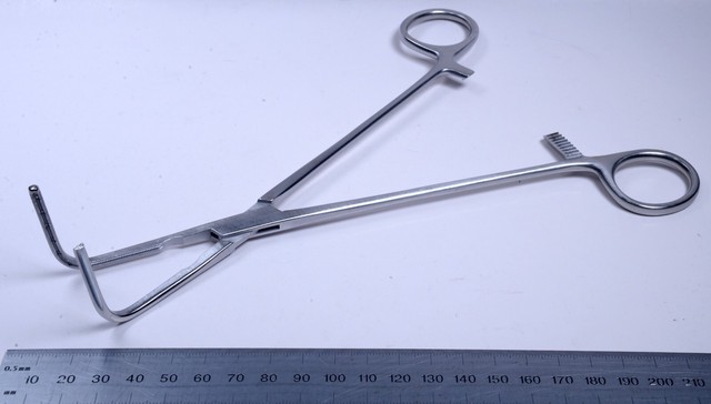 Pilling #342823 Sarot Bronchus Clamp Forceps 9¼" Stainless Steel ...