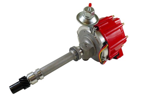 SBC BBC Chevy HEI Ignition Distributor Mechanical Tach Drive 50K Volt ...
