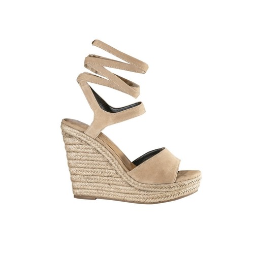 Seashell Espadrille wedge - Ophelia by siren shoes BNIB | eBay