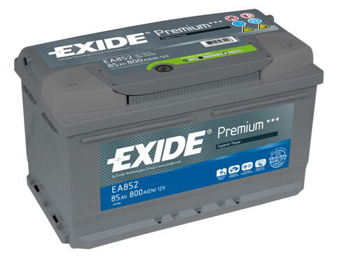 Car Battery EA852 Exide 61212158123 7485123546 110TE 57539 58035 ...
