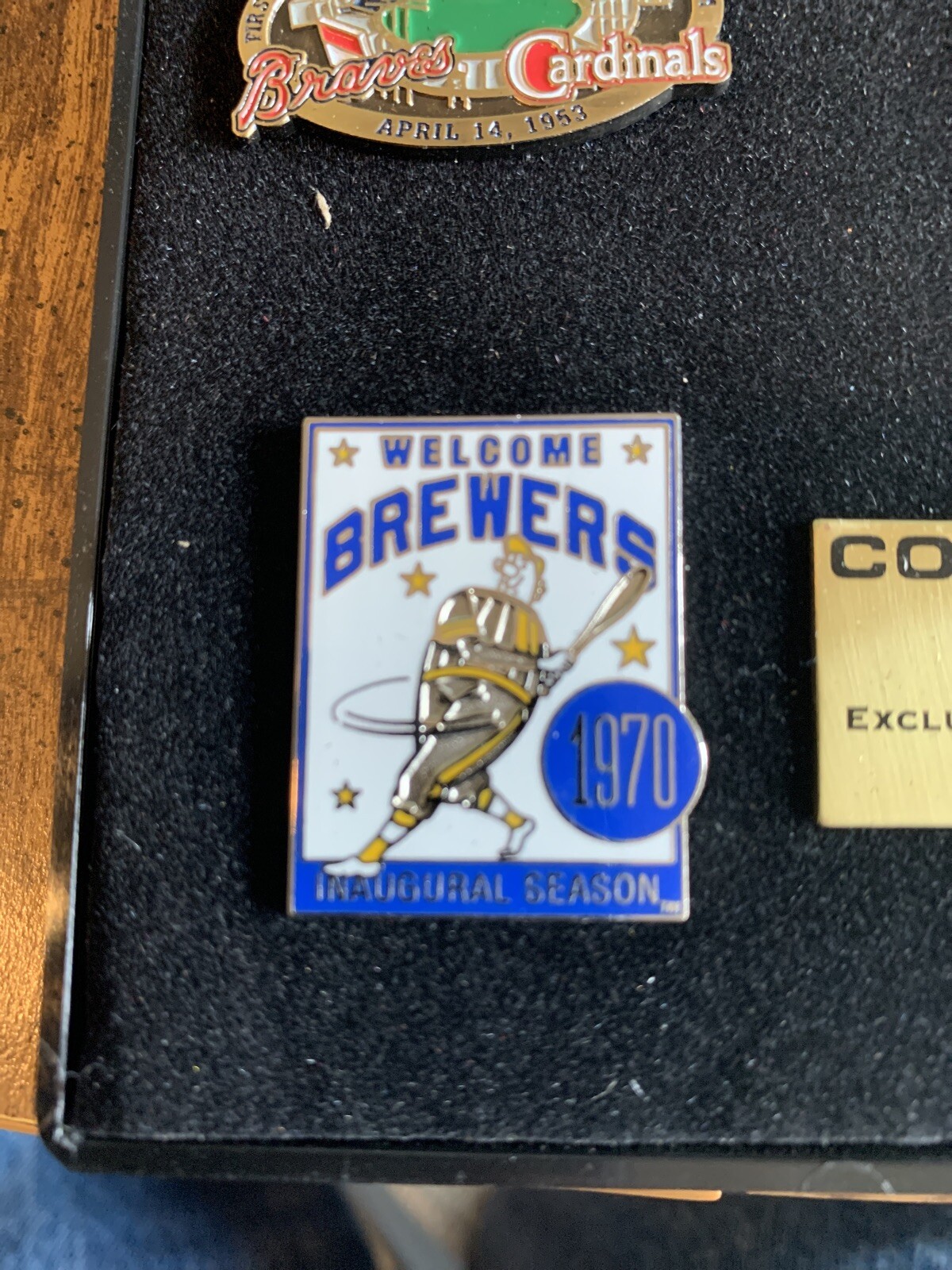 RARE Milwaukee Brewers COUNTY STADIUM Exclusive Stadium Collector’s Pin ...