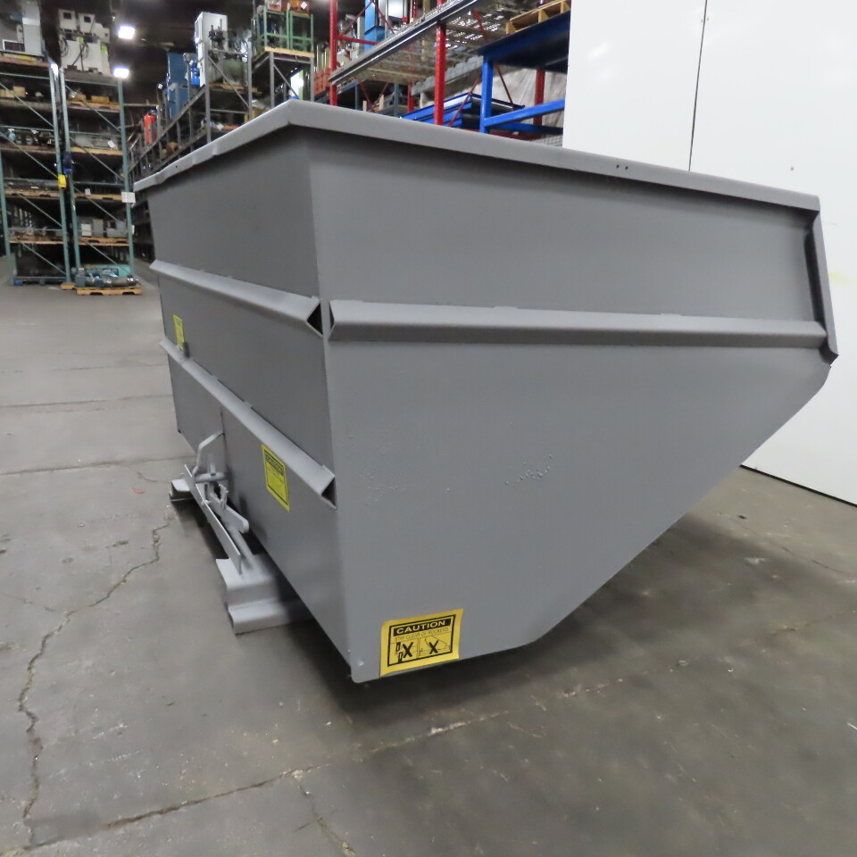 McCullough Wright 5 Cubic Yard 7000Lbs. Self Dumping Forklift Hopper | eBay