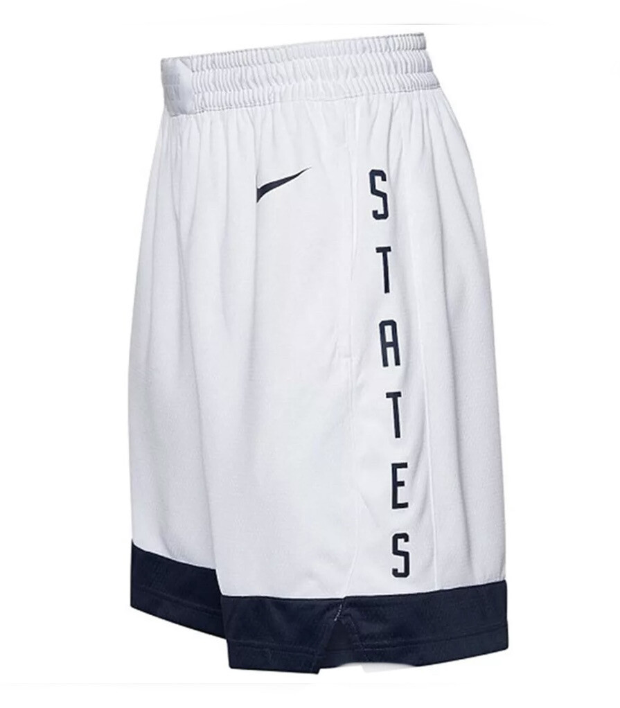 Nike Team USA Basketball shorts CD3190 100 Men’s Size Medium M White ...