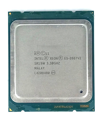 Intel Xeon E5-2667 V2 CPU Processor LGA 2011 3.3GHz 8 Core 130W 25MB ...