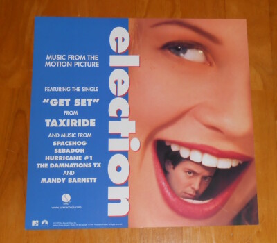 Election Movie Poster 2-Sided Flat Square 1999 Promo 12x12 Soundtrack ...