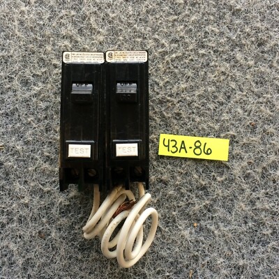 Lot of 2 QBGF1020 WESTINGHOUSE QuickLag Type B Circuit Breaker 20amp ...