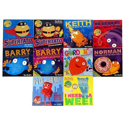 Supertato and Other Stories 10 Books Set Collection by Sue Hendra a ...