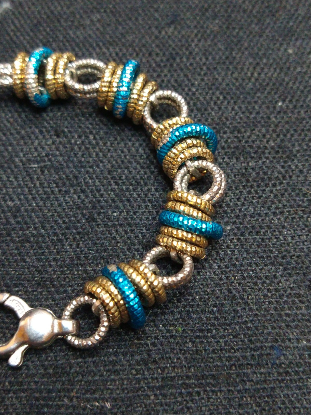 Vintage Frederic Duclos Sterling Silver Designer Brac… - Gem