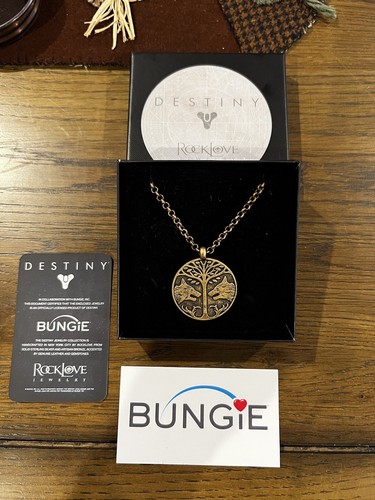 Bungie/Destiny Rocklove Iron Banner Pendant Necklace Antiqued Brass ...