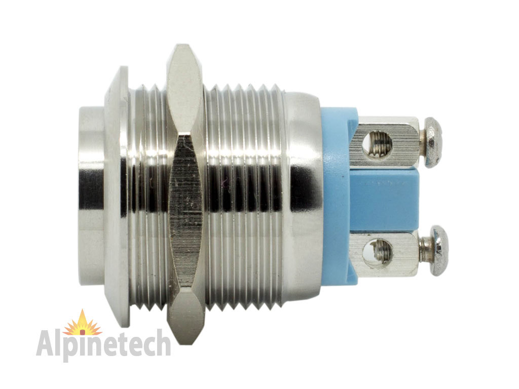 Guitar Kill Switch Momentary Push Button Normally Open Stainless Steel ...