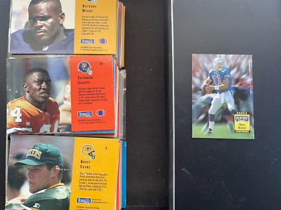 1993 PLAYOFF CONTENDERS COMPLETE FOOTBALL CARD SET BLEDSOE | eBay