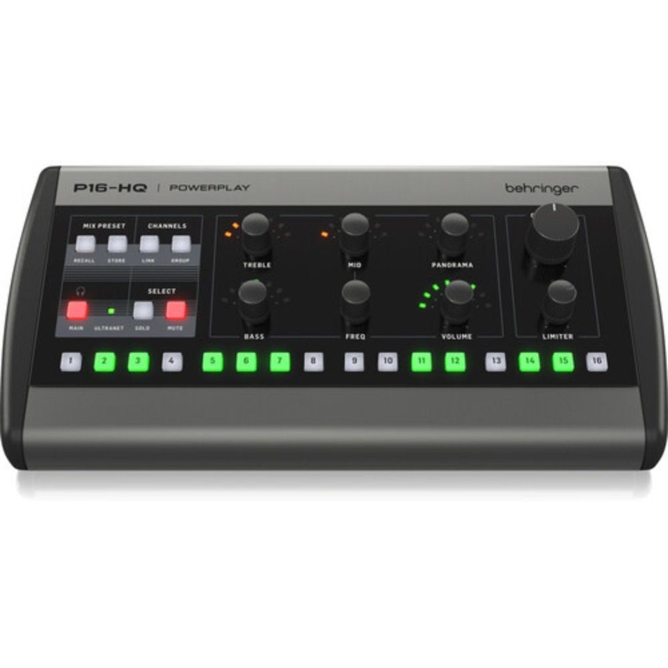 Behringer P16-HQ 16-Channel Personal Monitoring Mixer | eBay