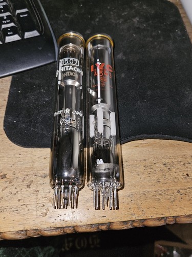 2 VINTAGE 1 INCH VIDICON COLOR TV CAMERA TUBES HITACHI 8507 RCA 4543 | eBay