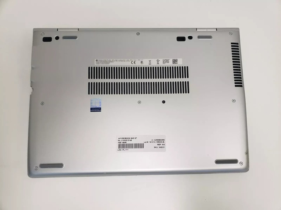 HP ProBook 640 G7 Intel Core i7-10610U 1.8GHz FHD 16G RAM 512GB NVMe ...