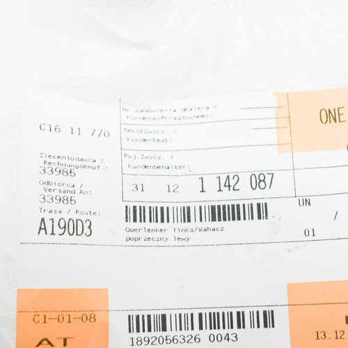 NEW BMW 7 E38 FRONT LEFT LOWER CONTROL ARM 31121142087 OEM | eBay