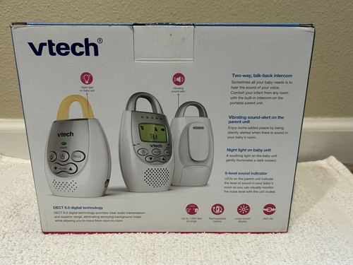 VTech DM221-2 Digital Audio Baby Monitor with Two Parent Units for sale ...