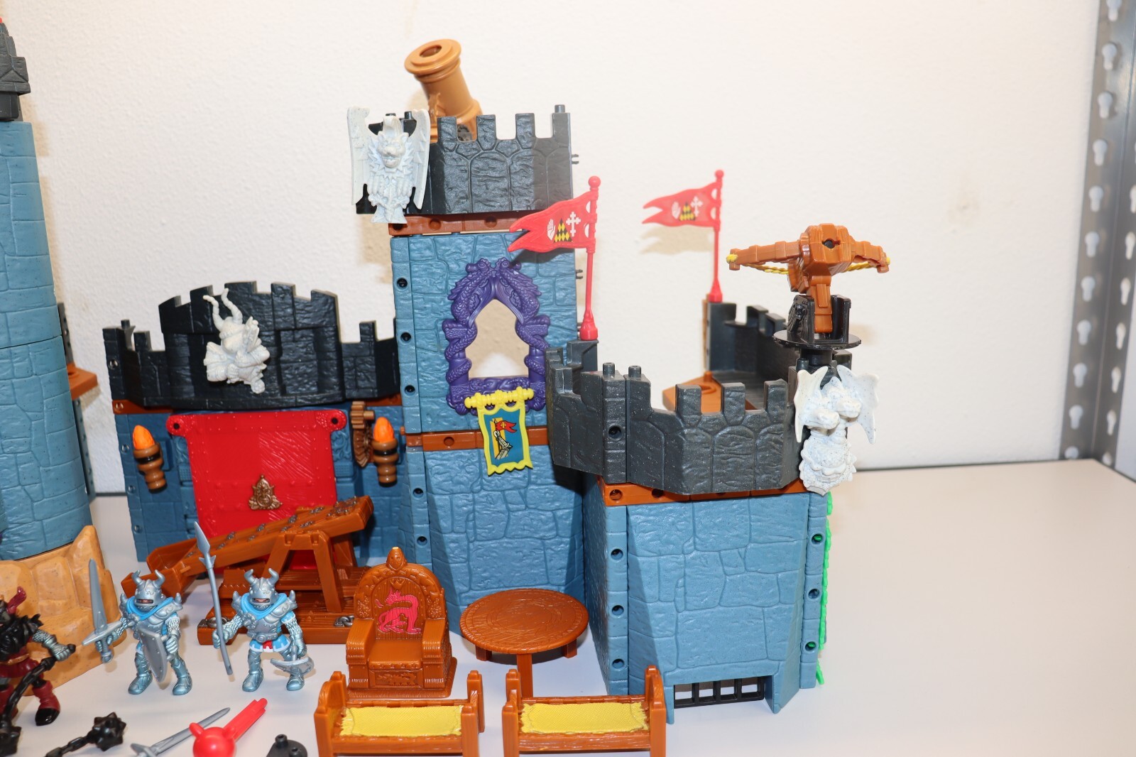 Vintage 2002 Fisher Price Imaginext System Battle Castle 78333 READ ...