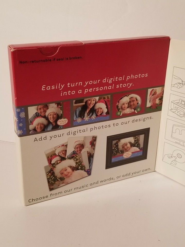 Hallmark Digital Scrapbook Holiday USB Drive Design with Photos Words ...