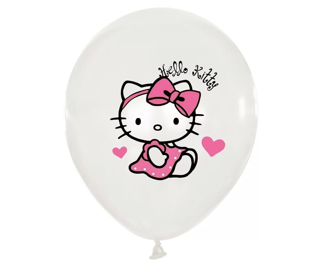 15 Hello Kitty Balloons Birthday Party Decorations Backdrop Photo Props ...