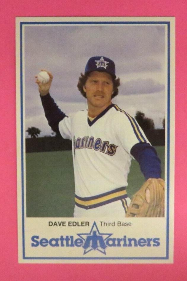 1981 Coca Cola, Law Enforcement, Seattle Mariners - DAVE EDLER | eBay