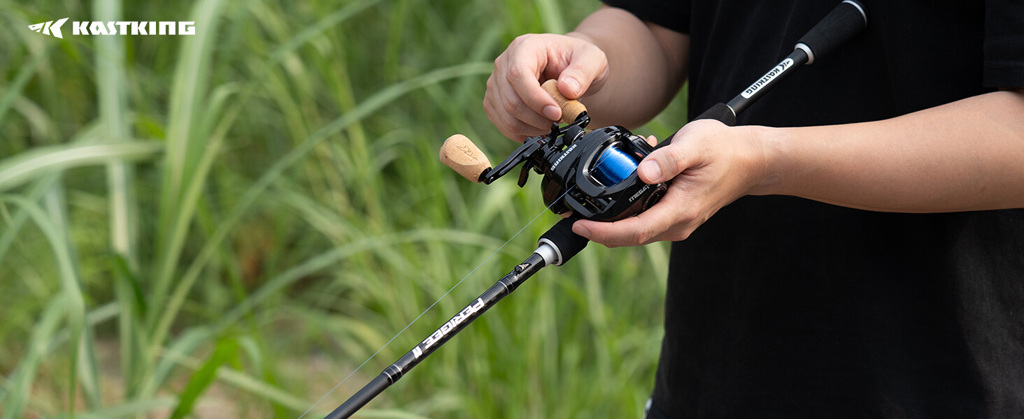 KastKing Megatron 200 Baitcasting Reel High Line Capacity 6.4:1 Fishing ...