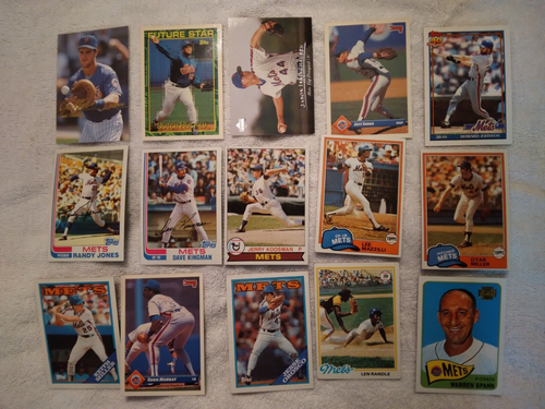 LOT OF 50 DIFFERENT NEW YORK METS VINTAGE BASEBALL CARDS | eBay
