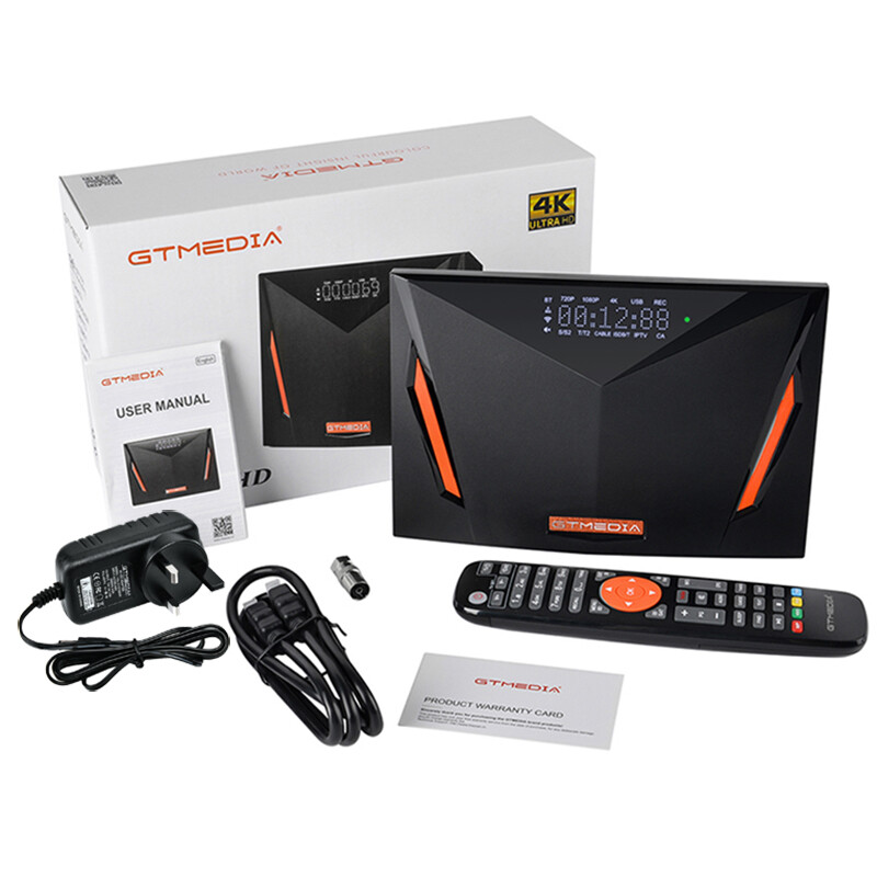 GTMEDIA V8 UHD 4K Sat Receiver For Mars Sky uk Decoder DVB-S2/S2X/T2/C ...