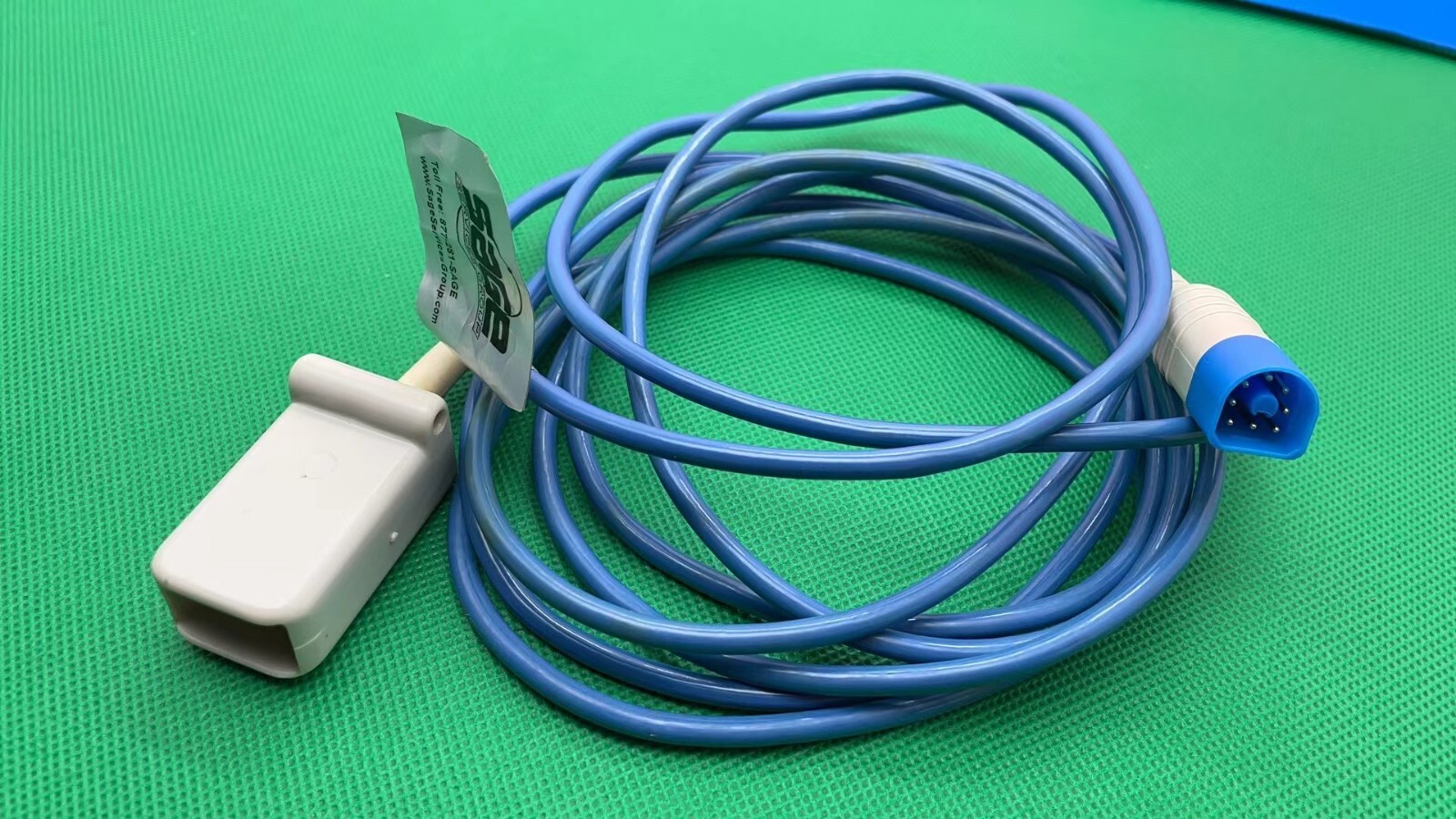 New SAGE SpO2 for Philips M1943NL SpO2 Adapter Cable Nellcor OxiMax ...