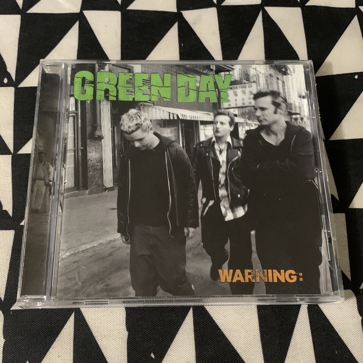 Green Day Warning Album Cover