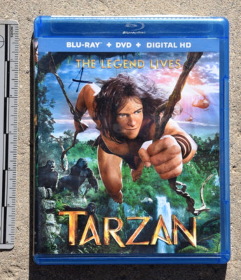 Tarzan Blu Ray / DVD + Digital HD 2013 Lionsgate Animated Version | eBay
