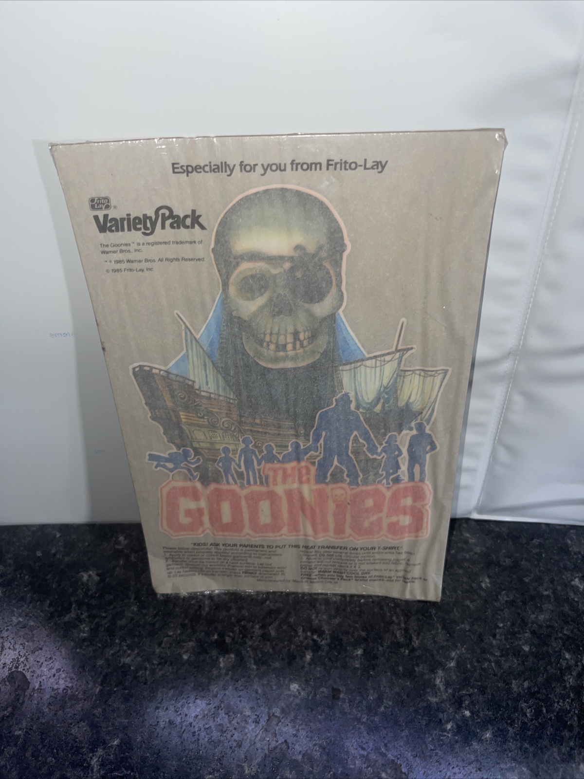 Vintage 1985 GOONIES MOVIE Frito Lay Iron On Promo RARE | eBay