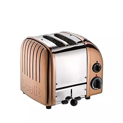 DUALIT Classic 2 Slice NewGen Toaster - Stainless Steel COPPER COLOR ...