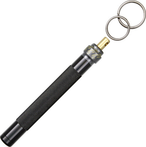 ASP Key Defender Black ORMD 5 3/4" overall. Aluminum construction with ...