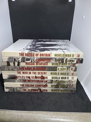 Lot Of 9 Time Life WW2 World War 2 Books | eBay