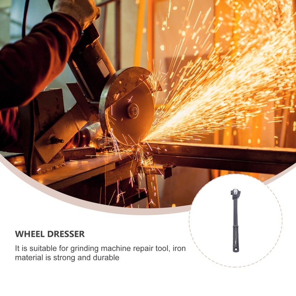 1PC Hand Grinding Wheel Dresser Handheld Dressing Wheel Tool (Dark Grey ...