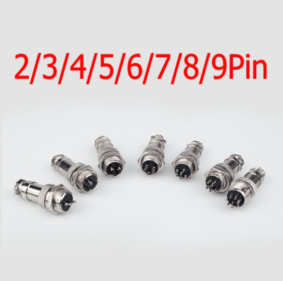 GX16 Aviation Plug Male&Female Wire Panel Metal Connector 2/3/4/5/6/7/8 ...