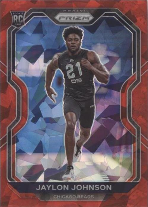 2020 Panini Prizm - Rookie Jaylon Johnson #306 Red Ice Prizm (RC) for ...
