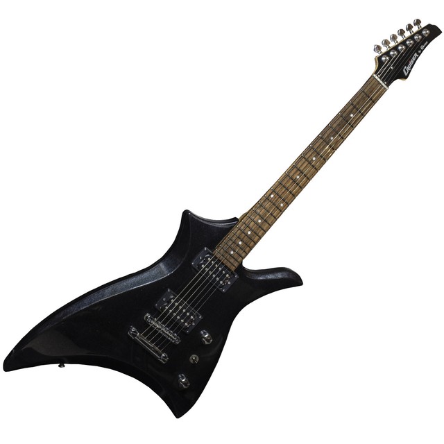 Electric Guitar Crafter RG600 Metallic Black Heavy Metal Style X32 for ...