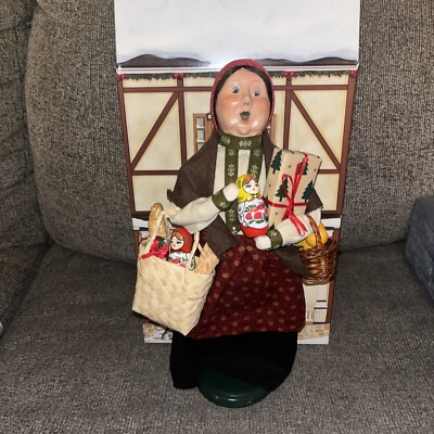 Byers Choice Babushka 2016 Signed By Joyce Byers Comes With Byers ...