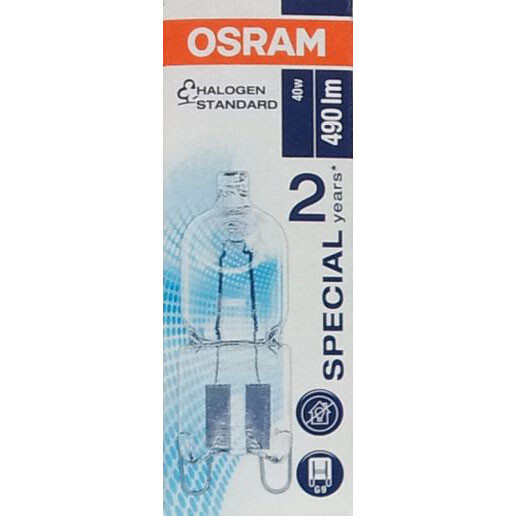 Osram Backofenlampe Halopin Oven 66725 25W / 66740 40W 1/2/5/10/20er ...