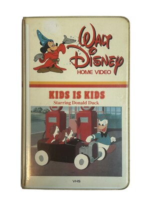 Kids Is Kids Starring Donald Duck VHS 1961 Walt Disney Home Video 5 ...