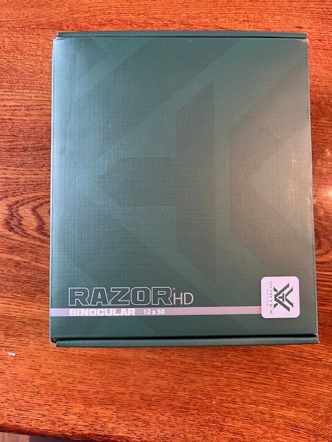 Vortex Razor HD 12x50 Binoculars New In Box | eBay