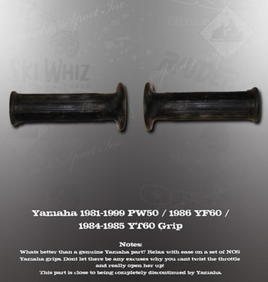 GENUINE YAMAHA 1981-1999 PW50 YF60 YT60 GRIPS NOS | eBay
