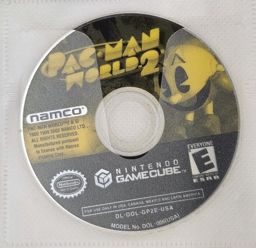 Pac-Man World 2 (Nintendo GameCube, 2002) DISC ONLY TESTED & WORKING ...