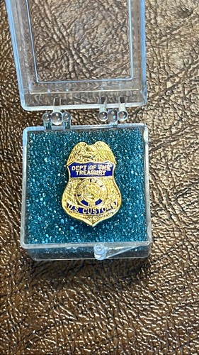 vintage obsolete U S Customs Service Treasury Department Tie Tac pin ...