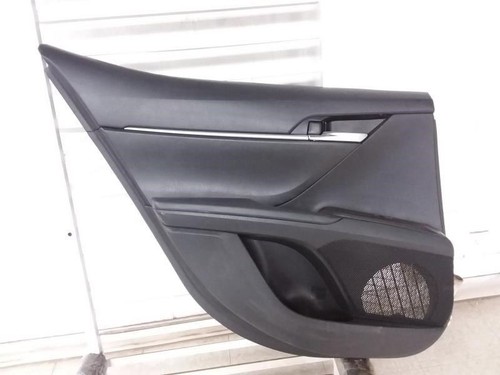 2022 TOYOTA CAMRY Passenger Side Rear Interior Trim Panel Black Vinyl ...